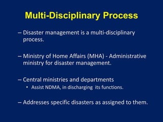 Disaster management armed forces isa | PPTX