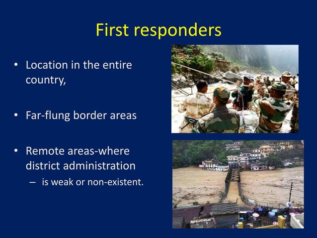Disaster management armed forces isa | PPTX