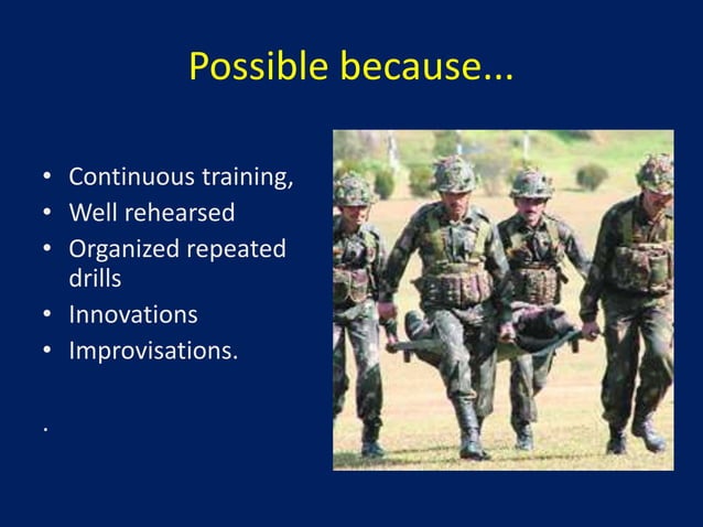 Disaster management armed forces isa | PPTX