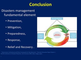 Disaster management armed forces isa | PPTX