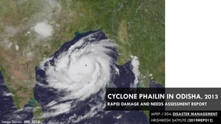 Cyclone Phailin in Odisha, 2013 | PDF