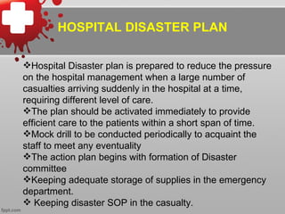 Hospital Disaster Management Plan