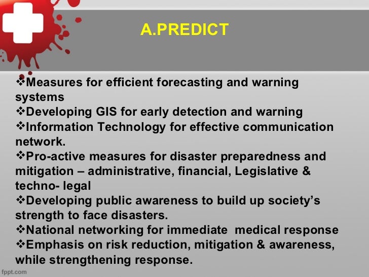 Disaster Management Disaster Management