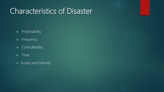 Disaster management class 2 | PPT | Free Download