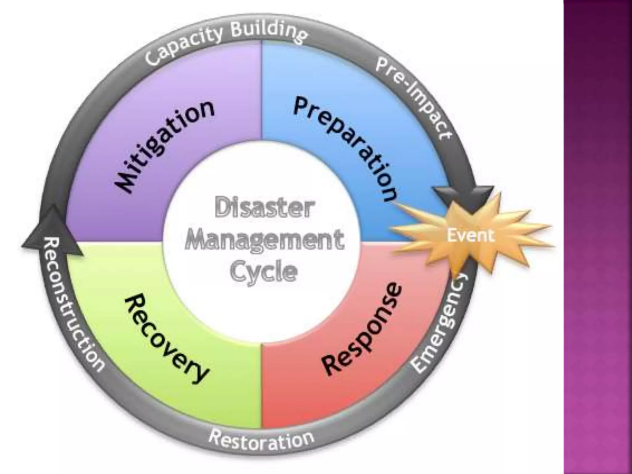 Disaster management cycle | PPTX