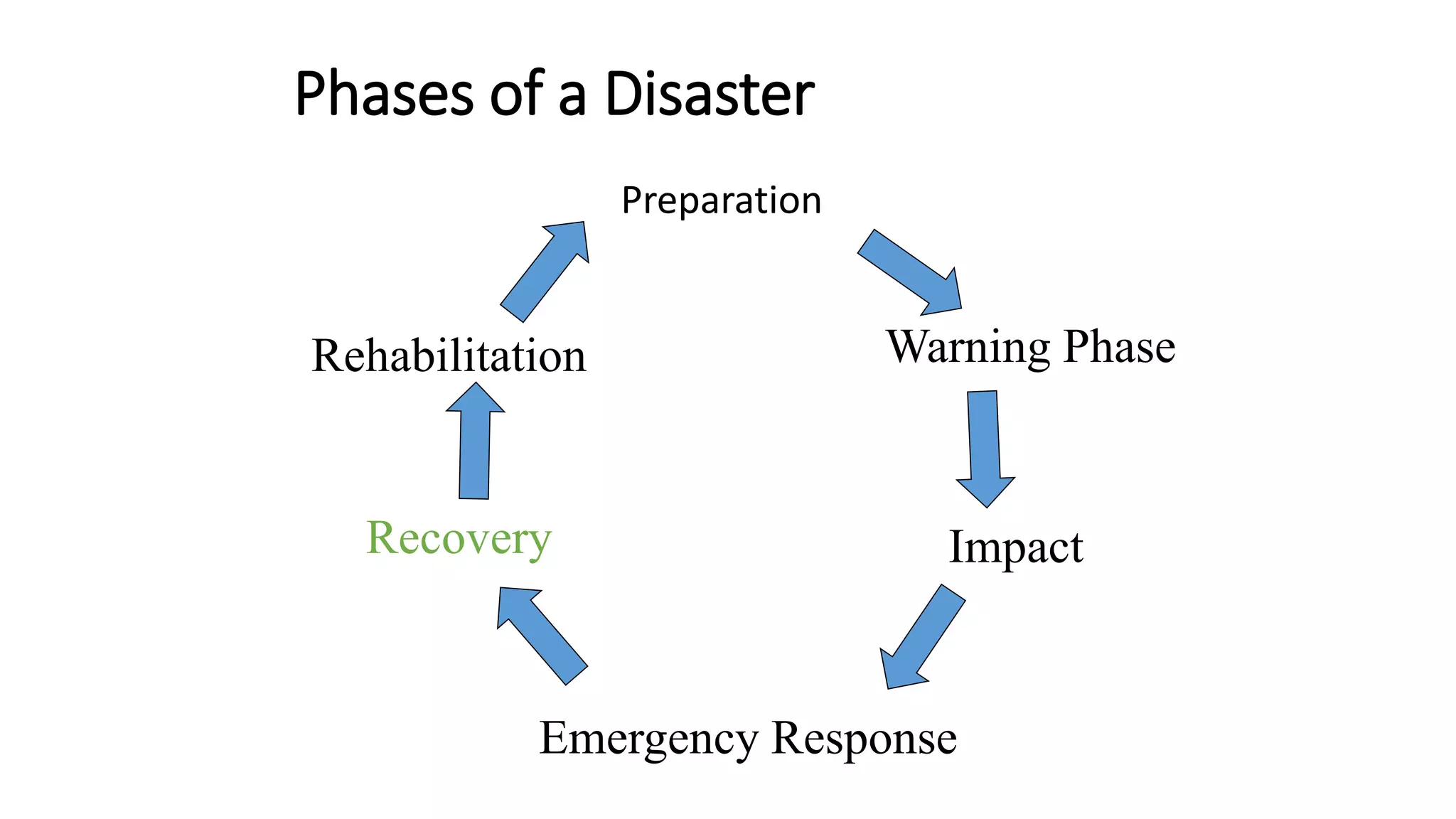 Disaster management cycle | PPTX