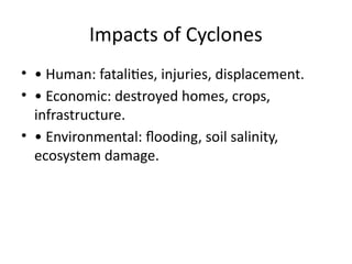 Disaster_Management_Cyclones. and its impact | PPTX