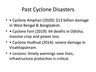 Disaster_Management_Cyclones. and its impact | PPTX