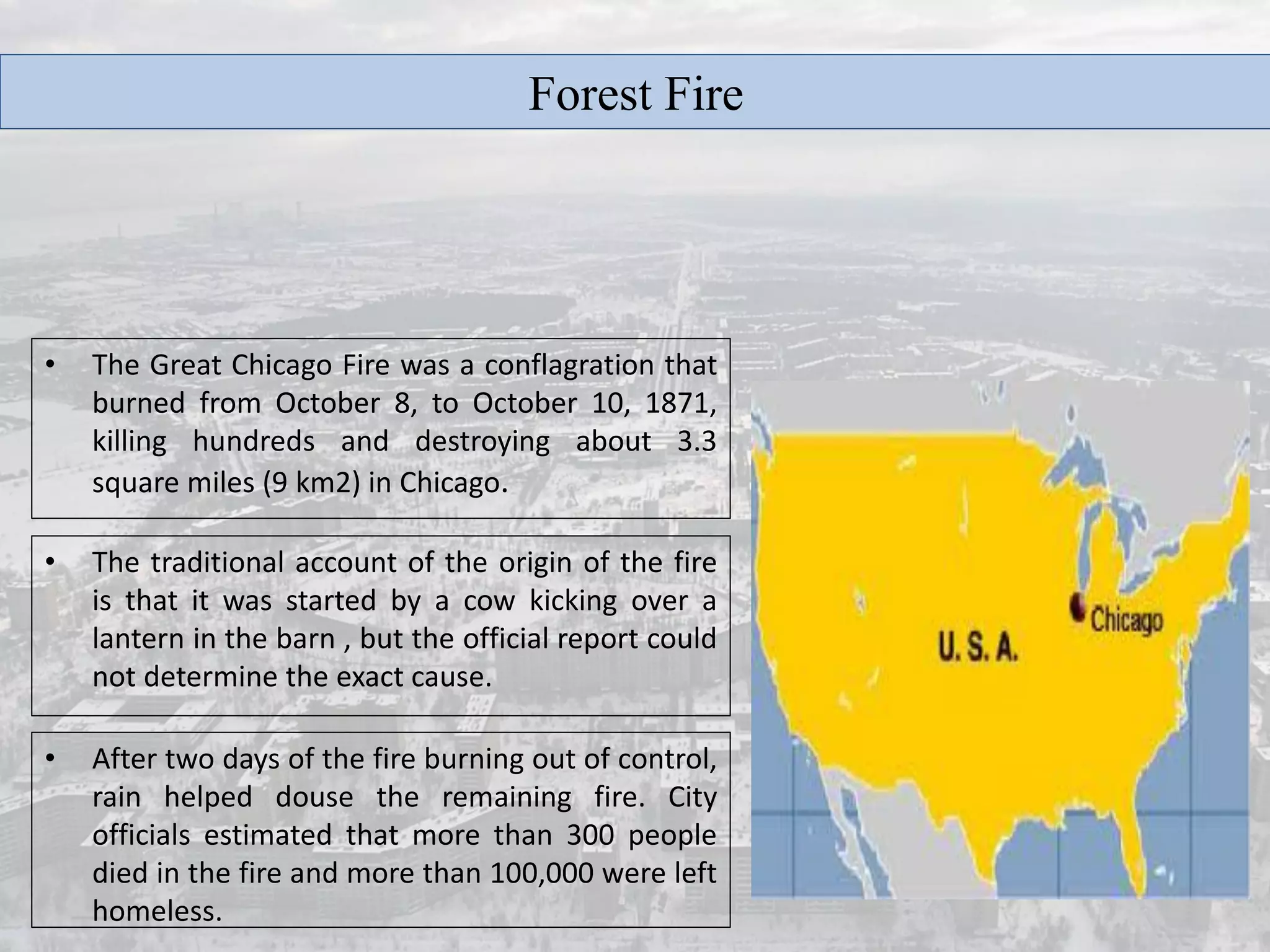 Disaster management forest fire | PDF