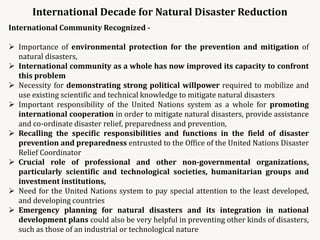 Disaster Management (Global, UN, Govt of India, others) -by MSS.pptx
