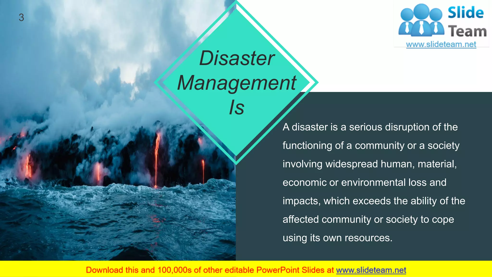 Disaster Management Information For Project PowerPoint Presentation ...