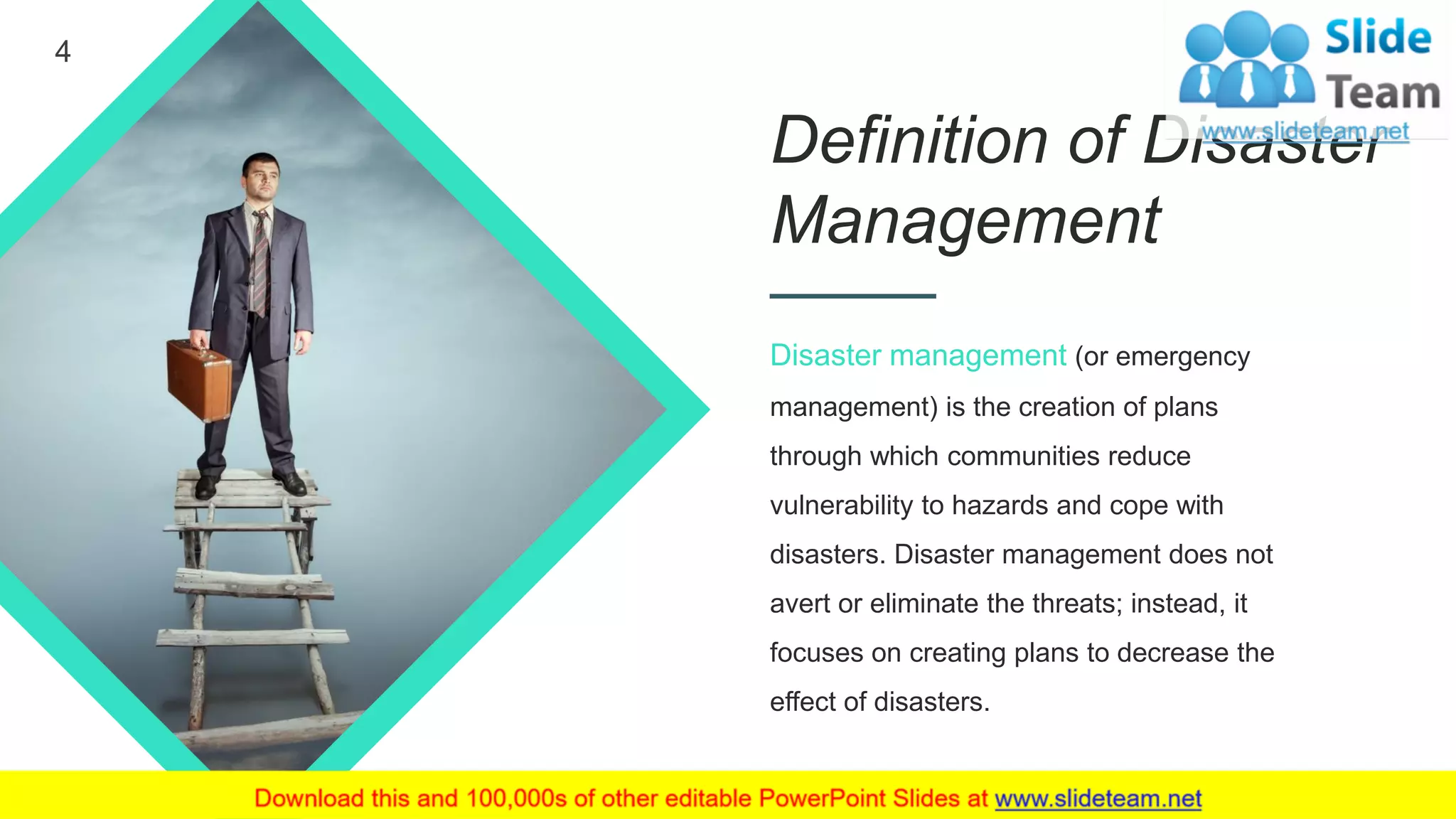Disaster Management Information For Project PowerPoint Presentation ...