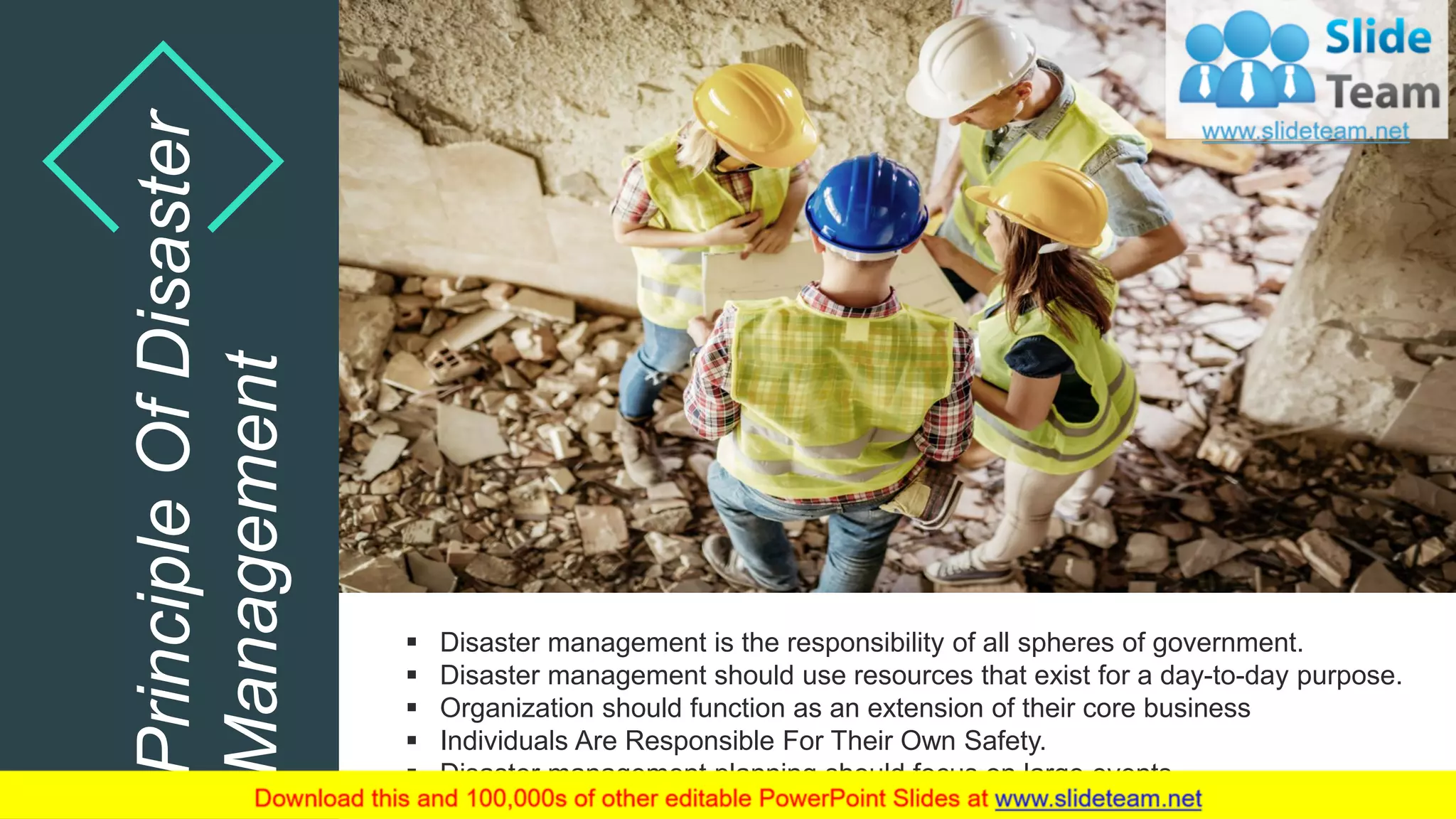 Disaster Management Information For Project PowerPoint Presentation ...