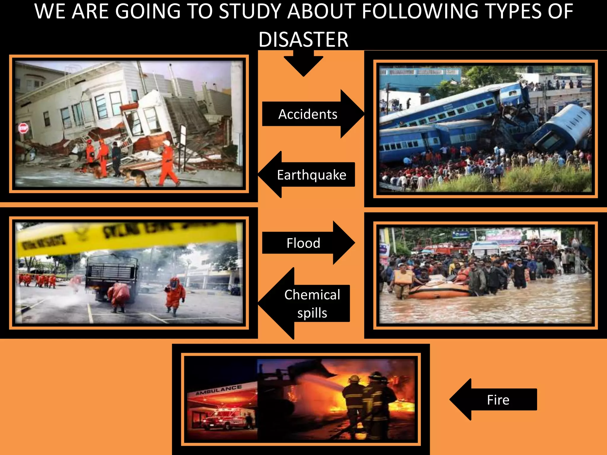 Disaster management in hospital ppt | PPTX