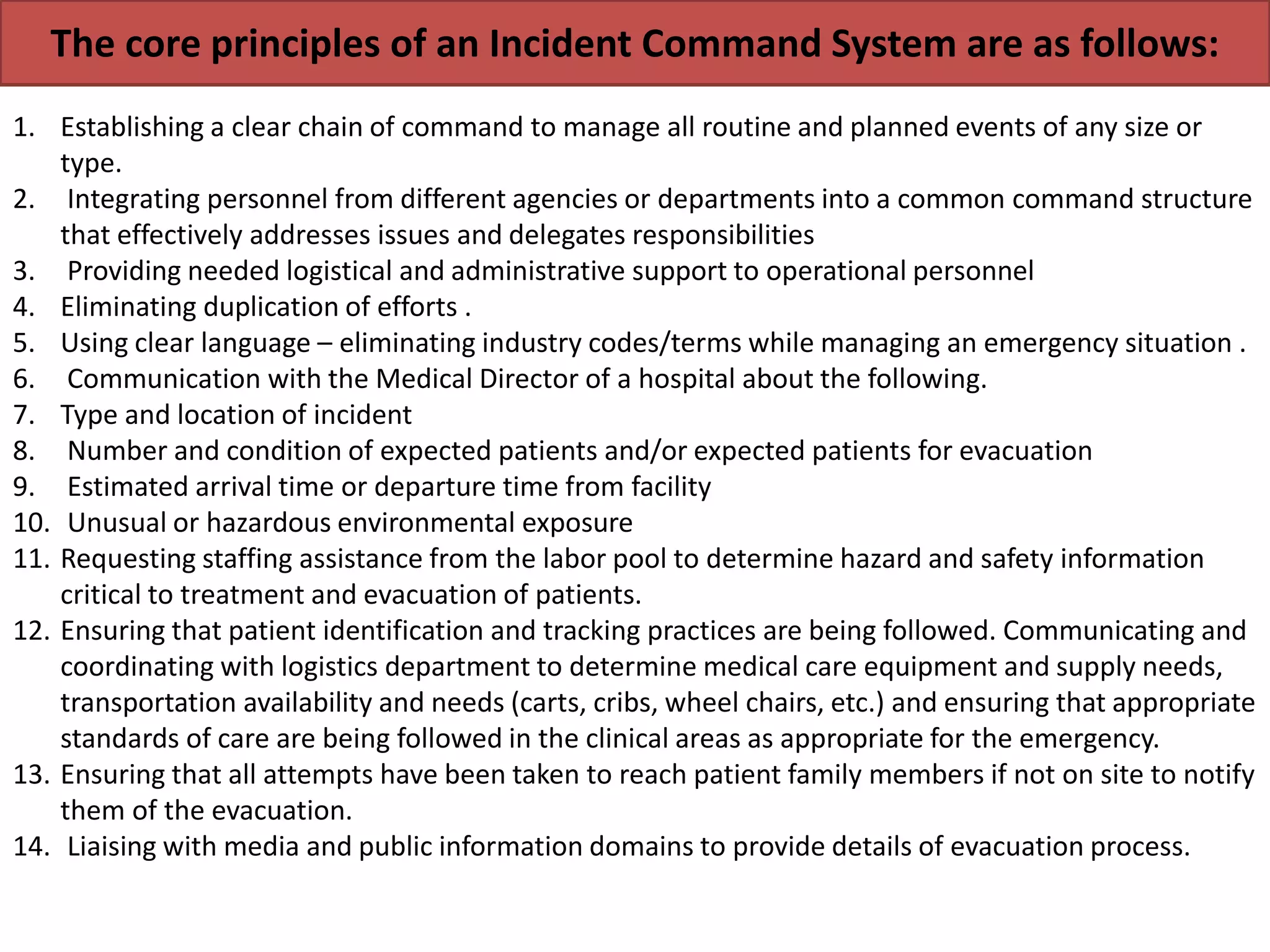 Disaster management in hospital ppt | PPTX