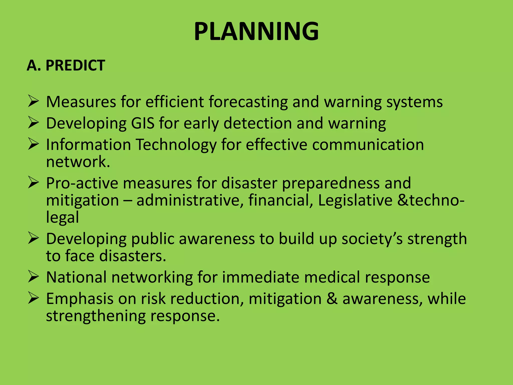 Disaster management in hospital ppt | PPTX