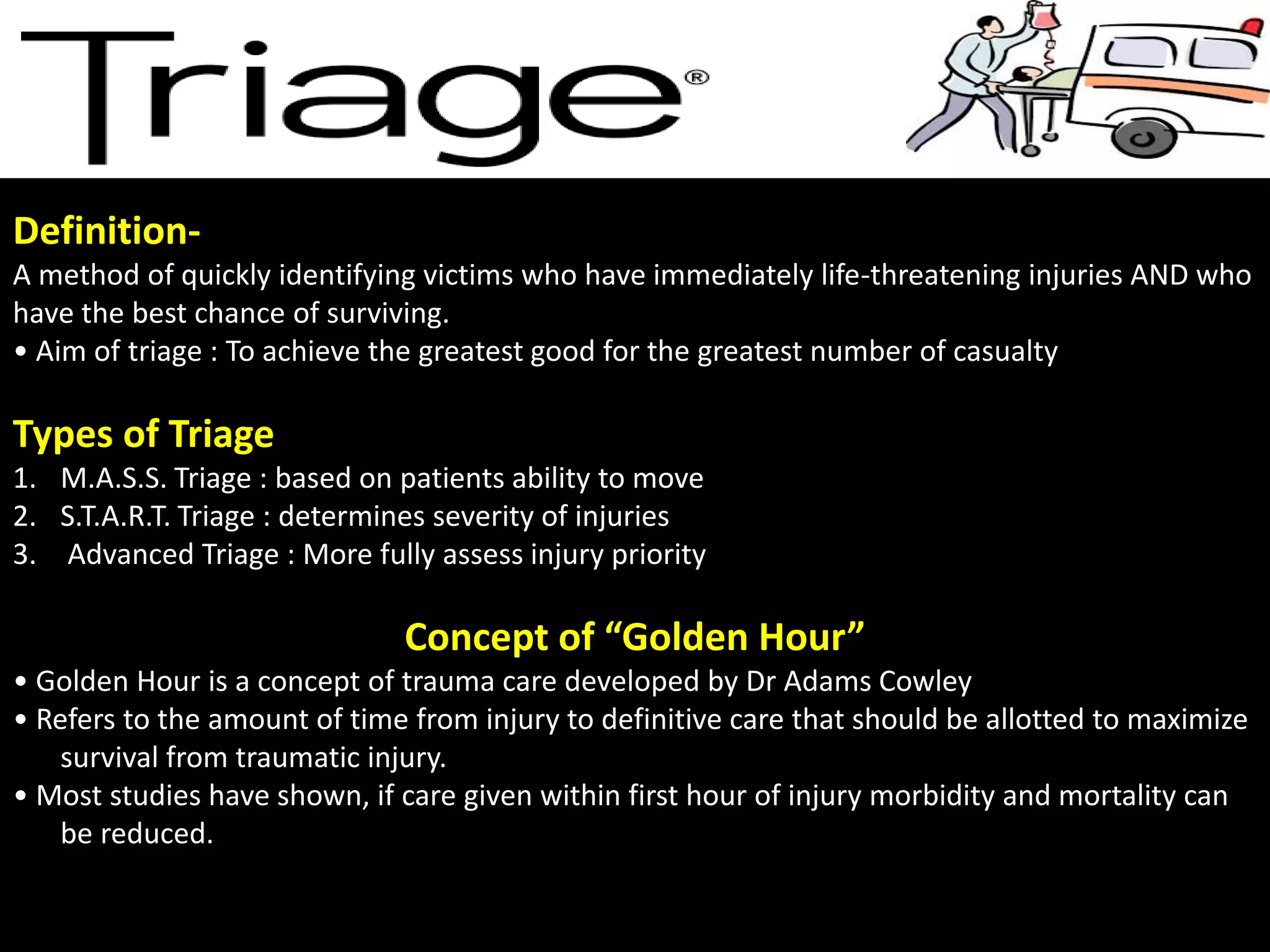 Disaster management in hospital ppt | PPTX