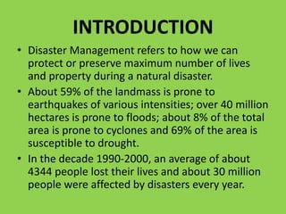 Disaster management in hospital ppt | PPTX