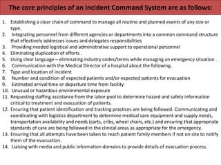 Disaster management in hospital ppt | PPTX