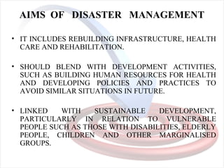 Disaster management in india | PPT