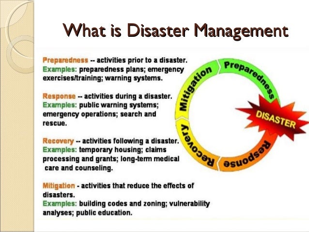 Disaster management in india