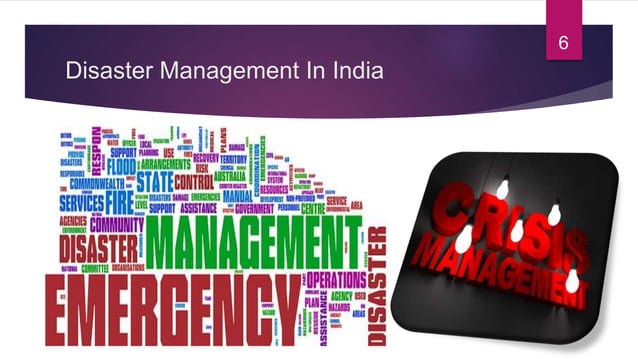 Disaster management in india | PPT
