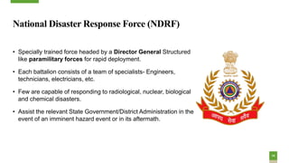 Disaster management in india | PPTX