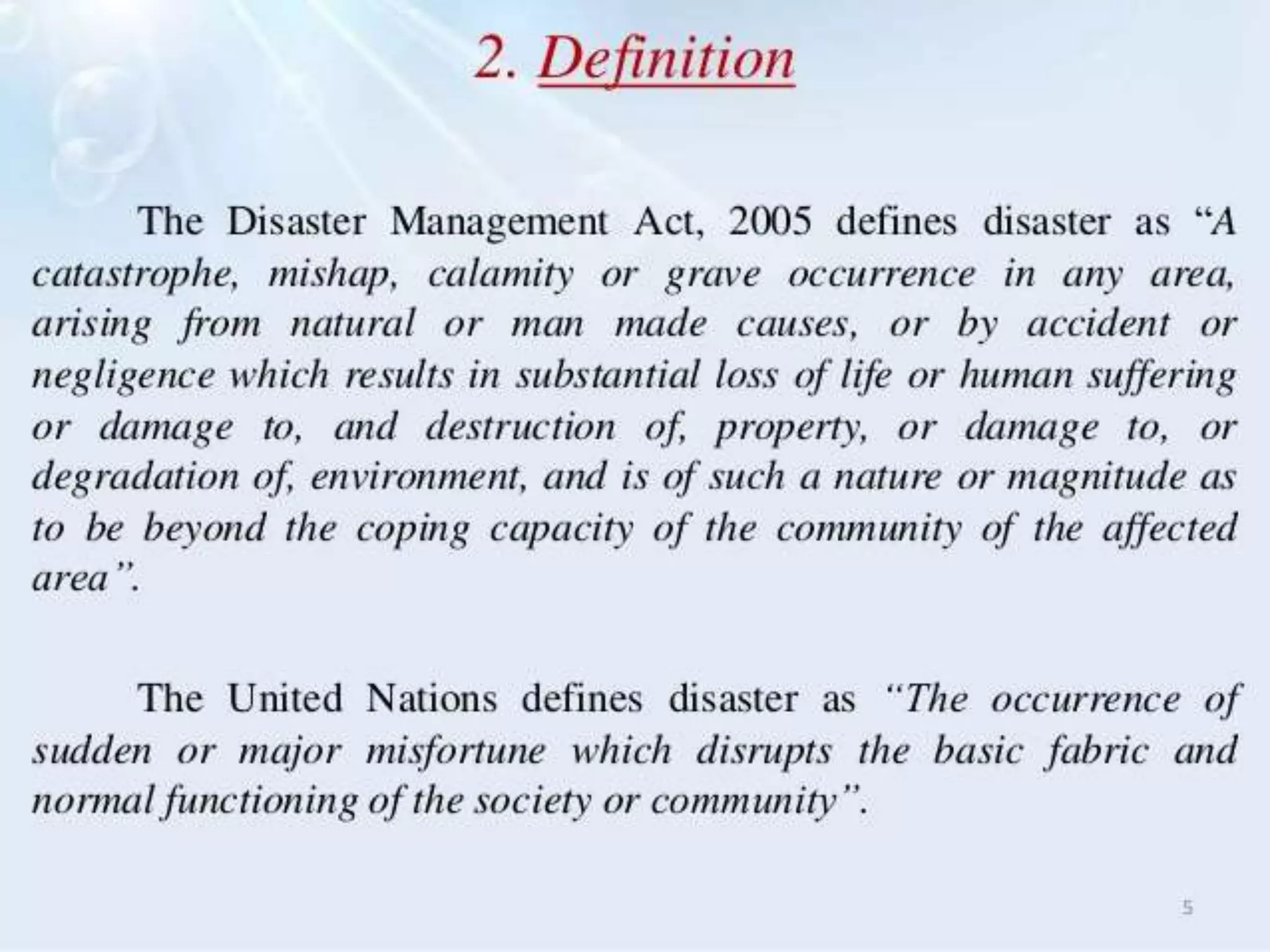 Disaster management in india challenges and opportunities | PPTX
