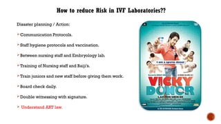 Disaster management in IVF final laboratory | PPTX
