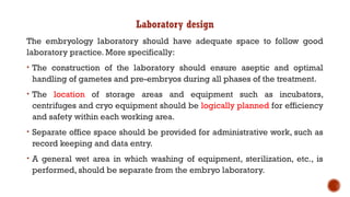 Disaster management in IVF final laboratory | PPTX