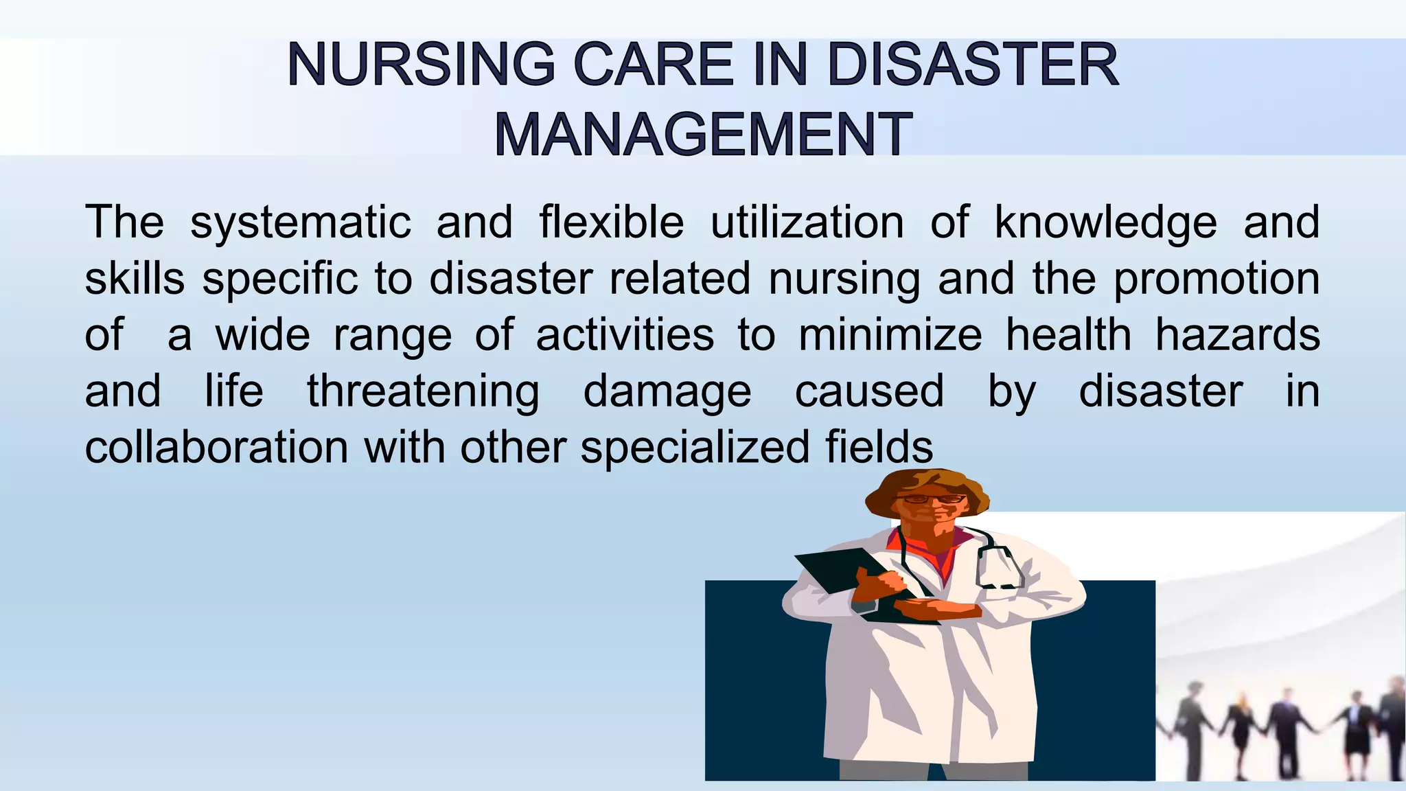 Disaster Management in Nursing | PPTX