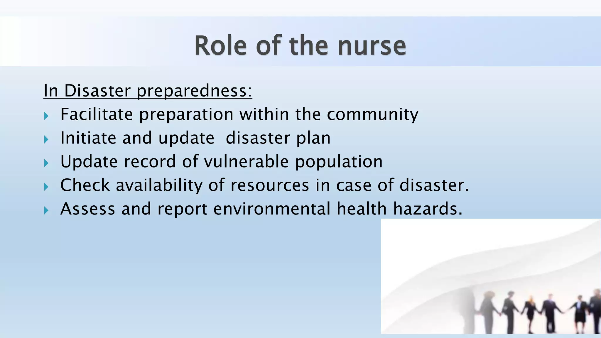 Disaster Management in Nursing | PPTX