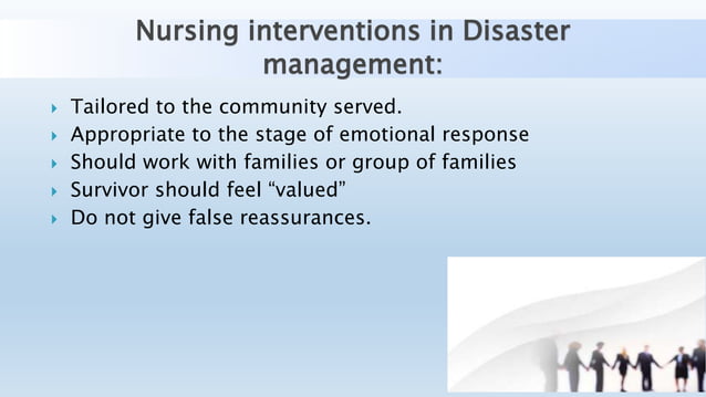 Disaster Management in Nursing | PPTX