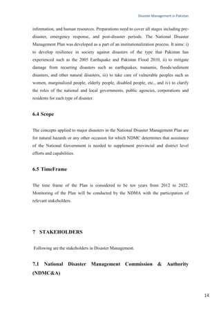Disaster management in_Pakistan (6) | PDF