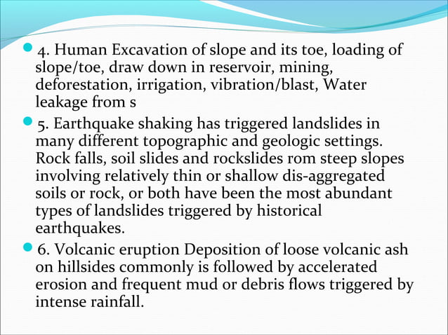 Disaster management landslide | PPT | Geography | Science