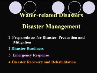 Disaster management its forms and effects | PPT