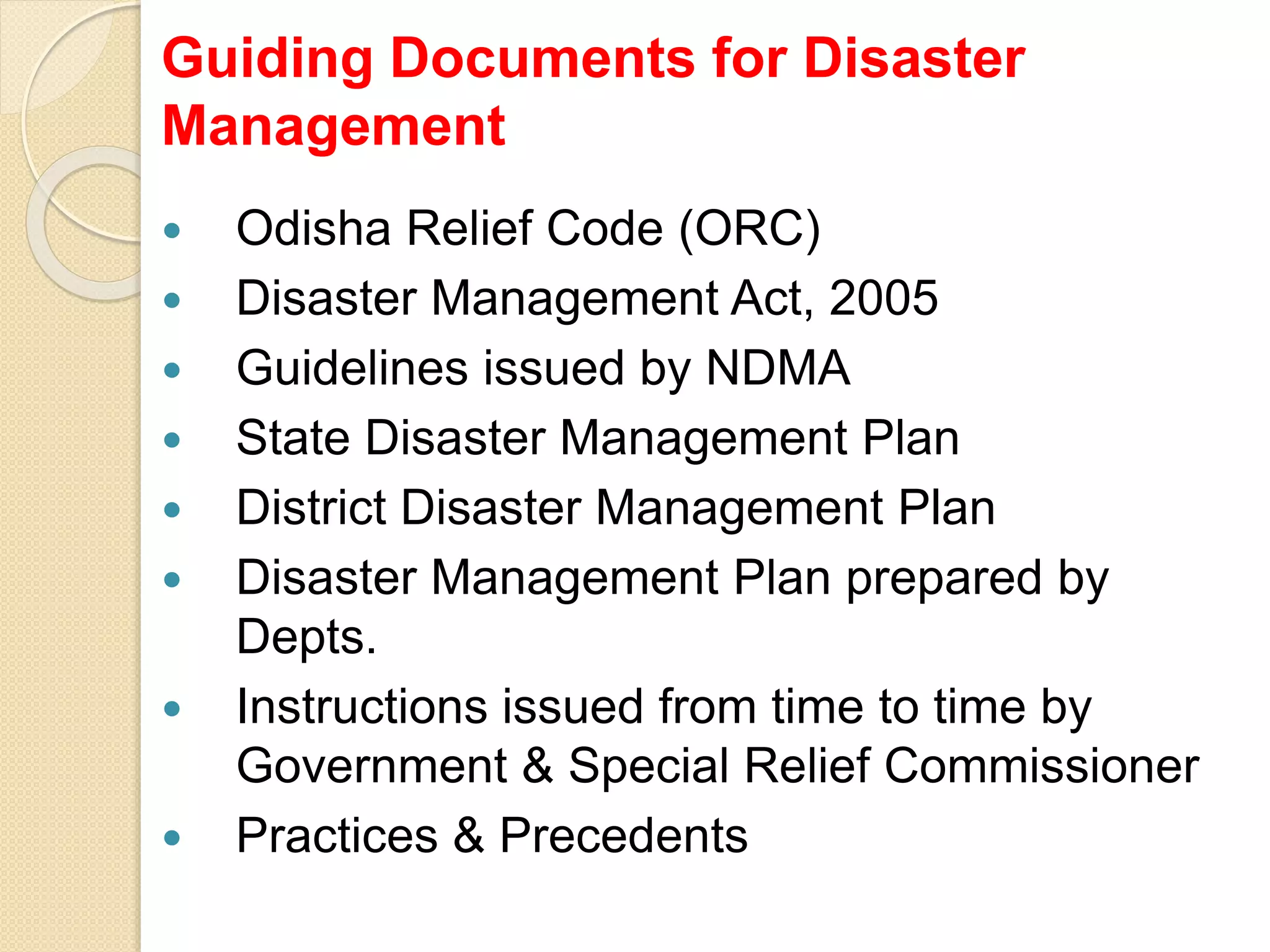 Disaster Management Mechanism in Odisha.pptx