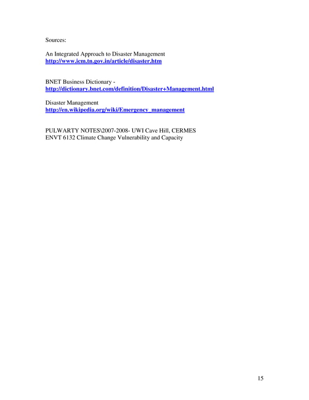 Disaster management notes_and_questions | PDF