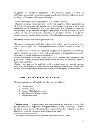 Disaster management notes_and_questions | PDF