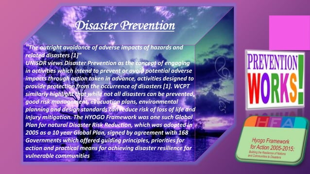 POWERPOINT PRESENTATION ON DISASTER MANAGEMENT | PPTX