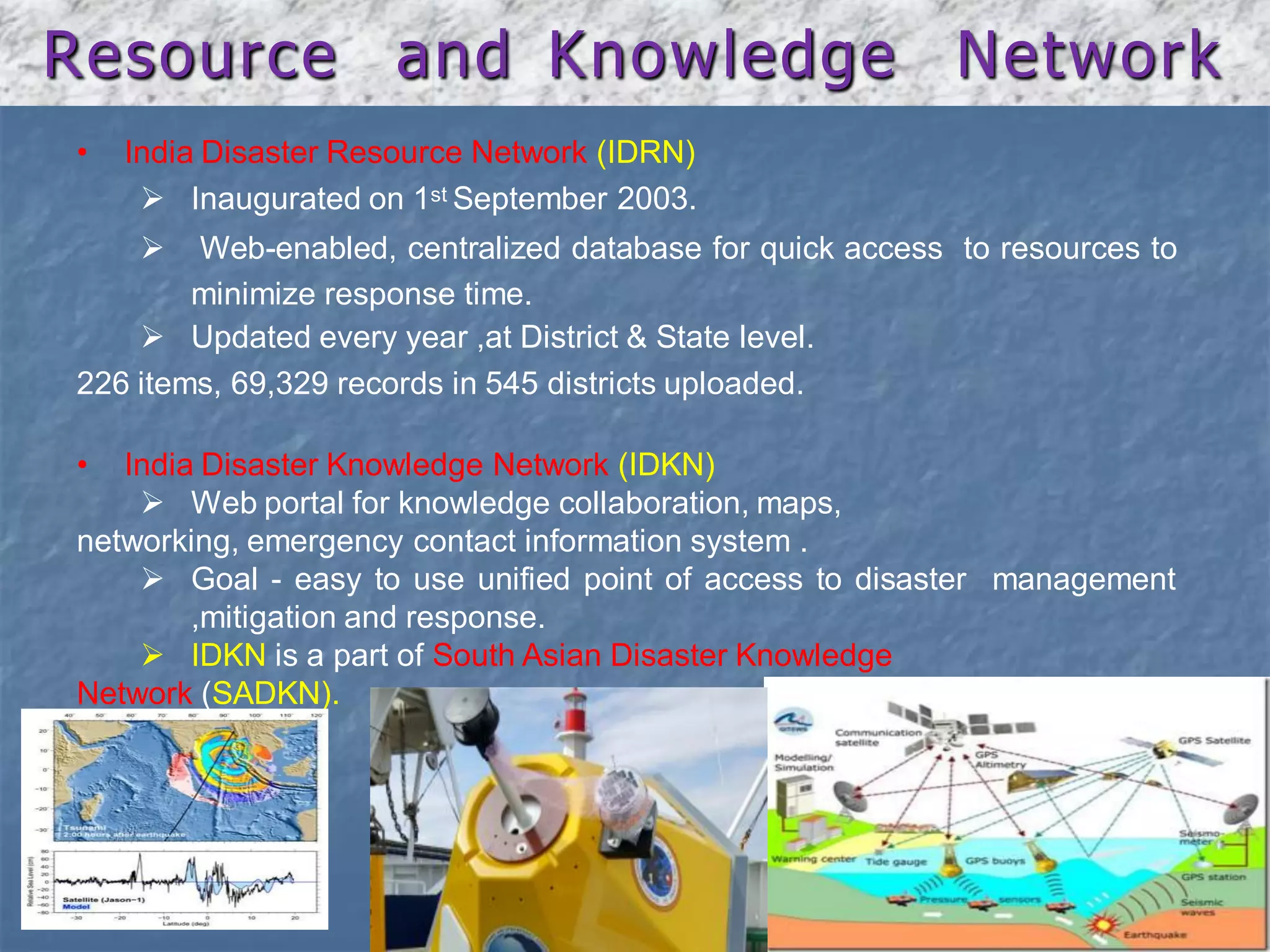 Disaster management Organizations of India and International peterpdb ...