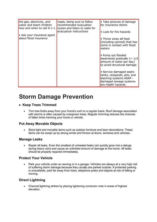 Disaster management plan | PDF