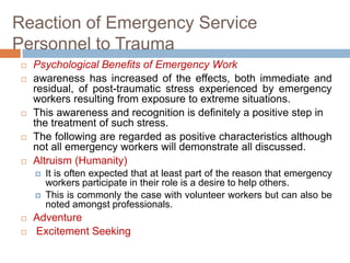Disaster management and population with special needs disaster ...