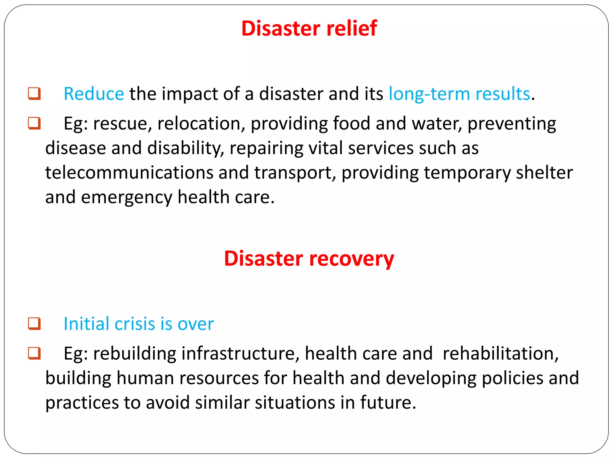 Disaster Management Ppt Pptx Geography Science