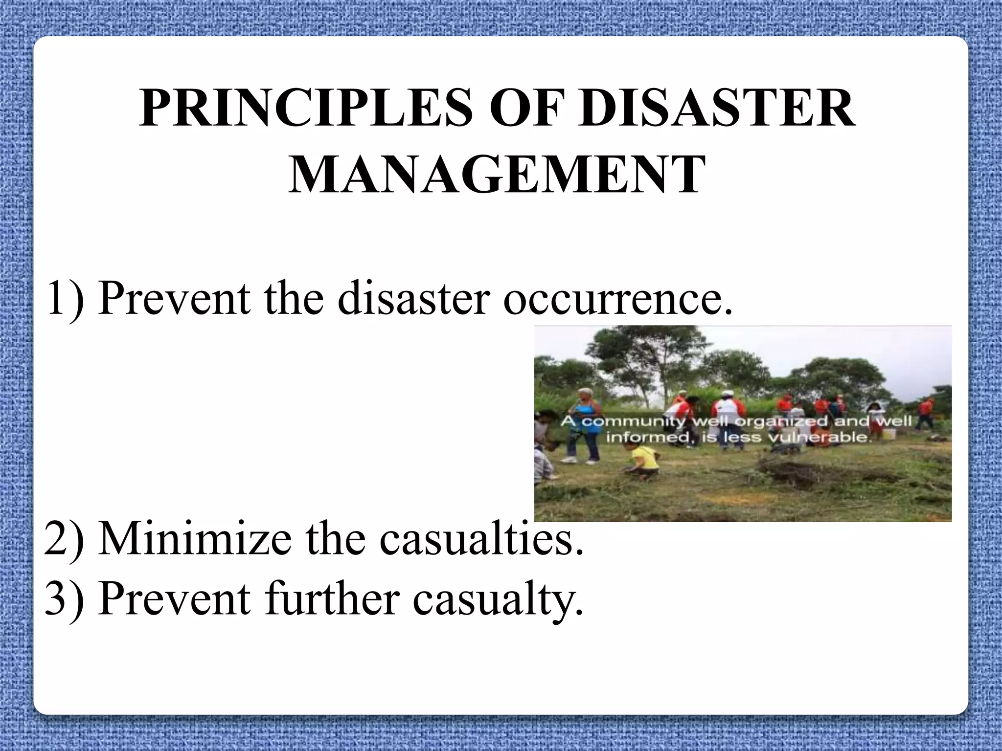 Disaster management ppt | PPTX