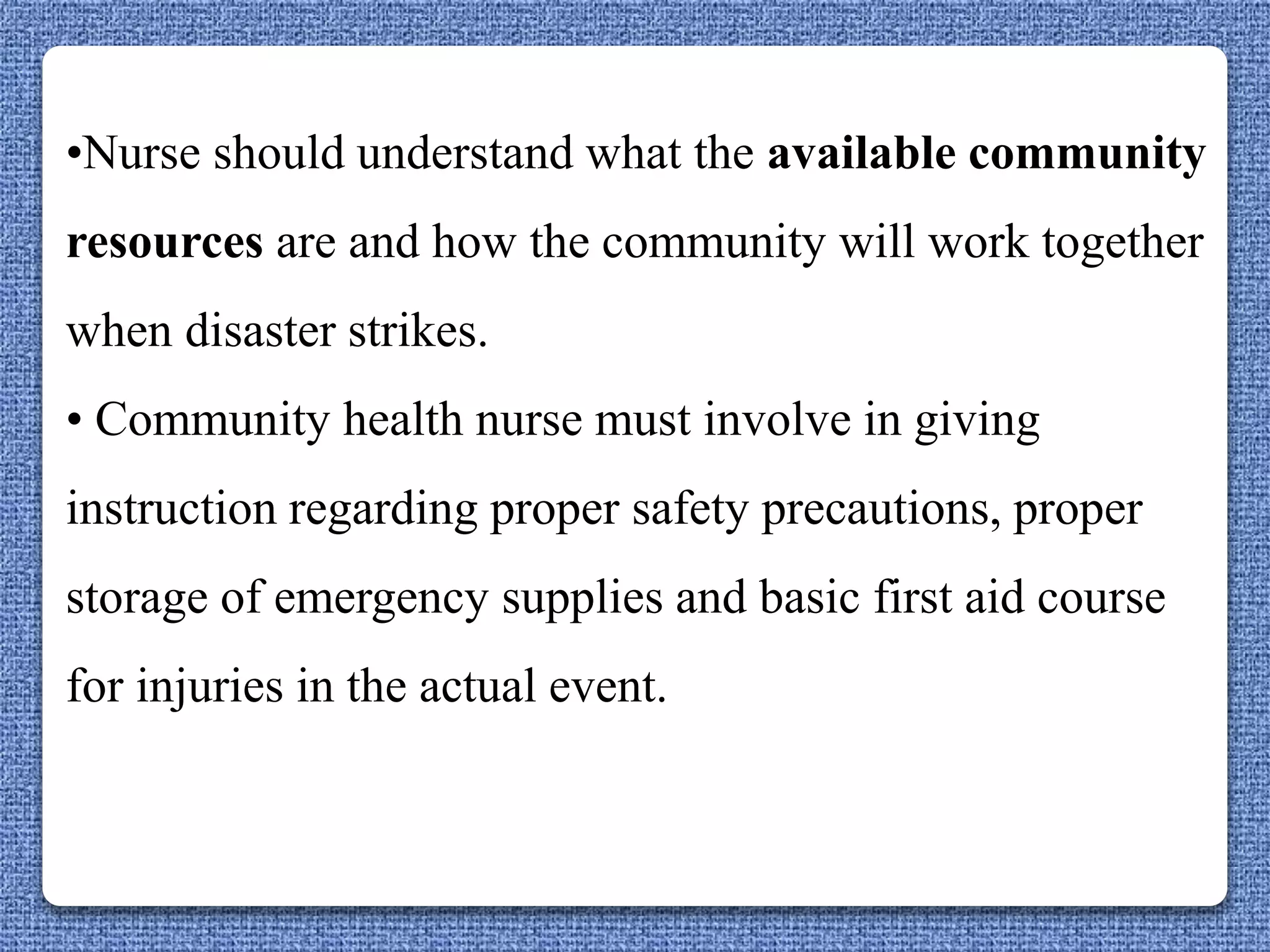 Disaster management ppt | PPTX