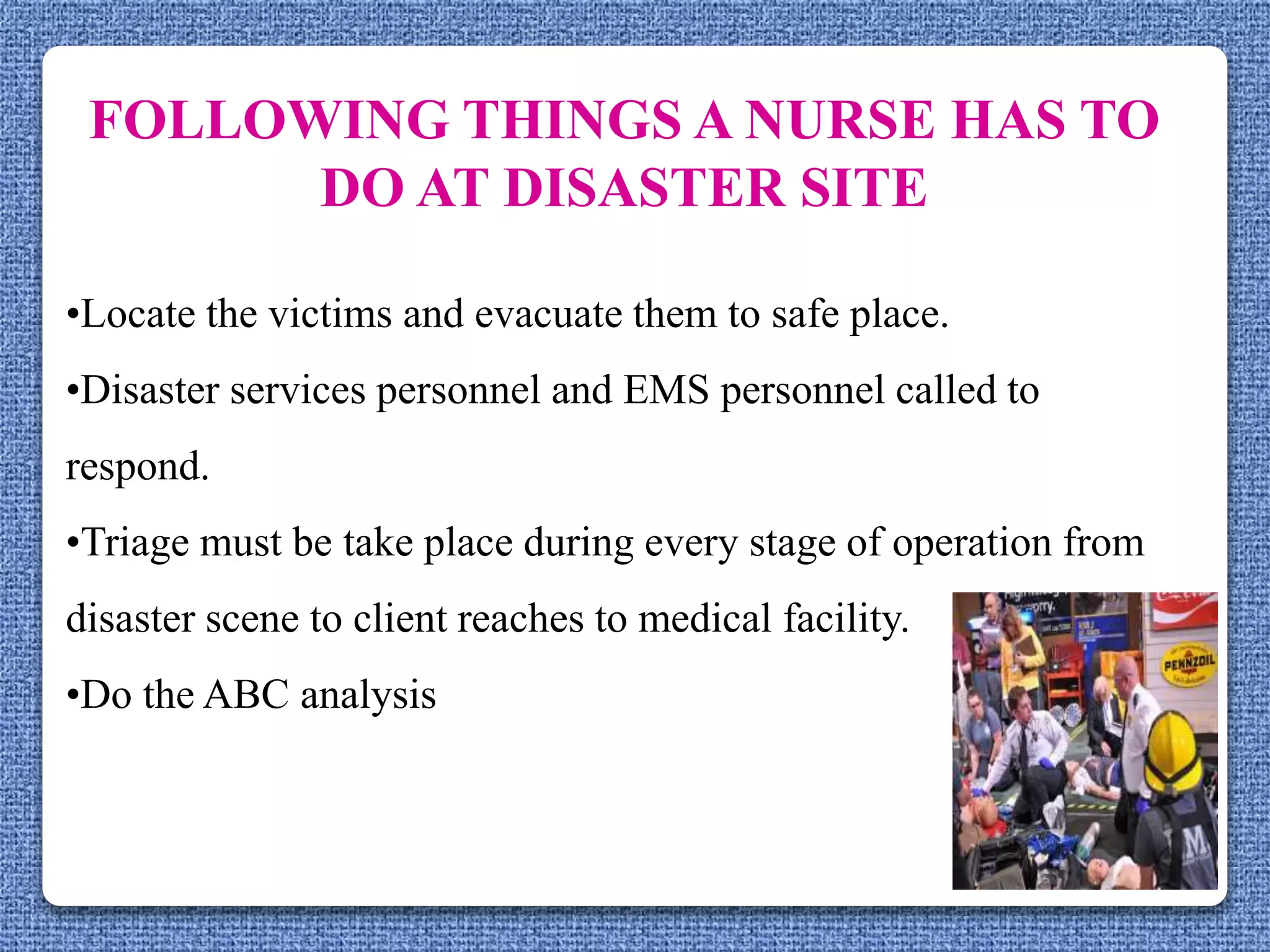 Disaster management ppt | PPTX