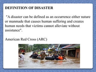 Disaster management ppt | PPTX