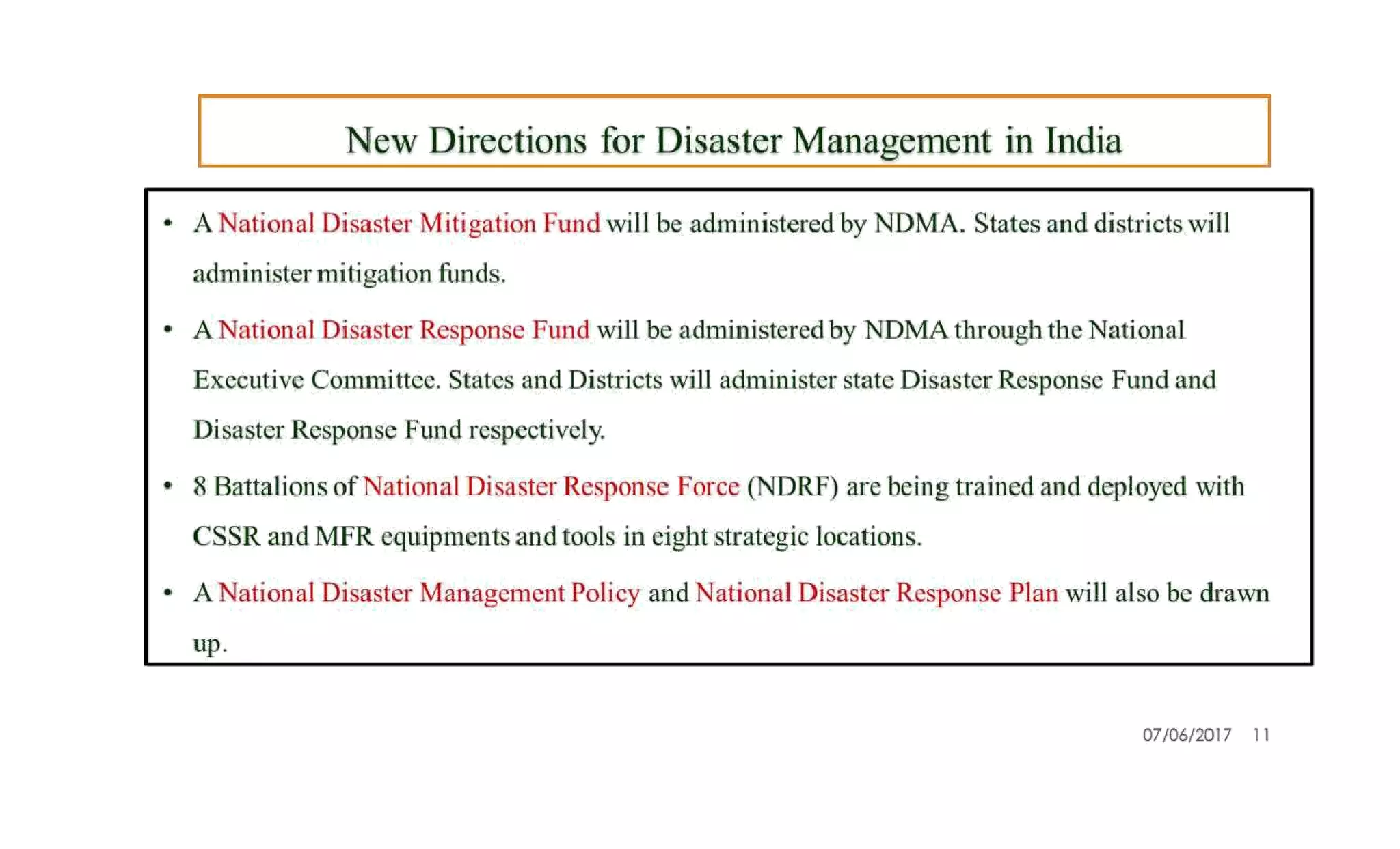 Disaster management ppt | PDF