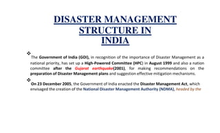 Disaster management ppt | PDF